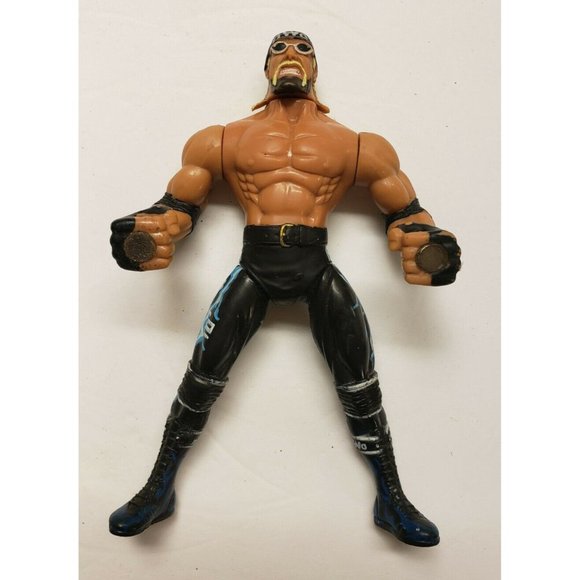 Toy Biz Inc | Toys | 999 Wcw 6 Hollywood Hulk Hogan Action Figure Grip ...